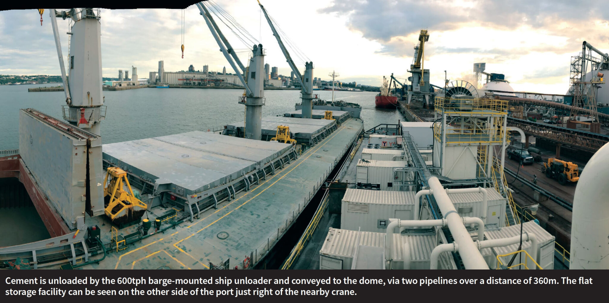 The world’s largest cement terminal – Van Aalst Bulkhandling